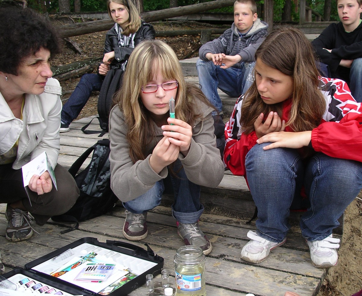 Europäisches Schülerprojekt „Einen Schluck Wasser, bitte!“